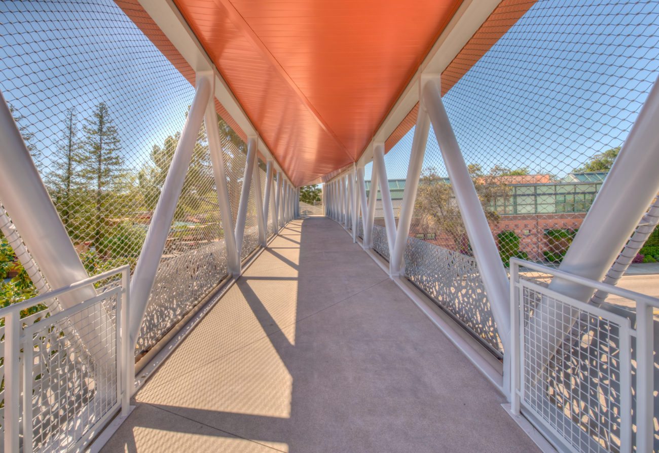 Oakwood School Magnolia Boulevard Bridge - Projects - MATT Construction