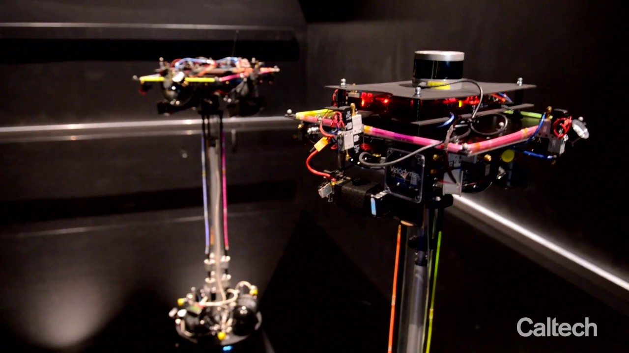 Robots Check Out New Floor Caltech Karman- Videos - MATT Construction