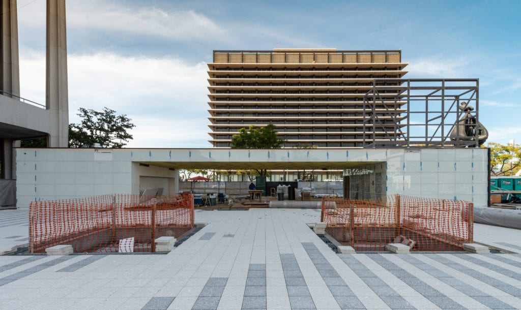Pioneering Raised Floor System Lifts The Music Center Plaza To New ...