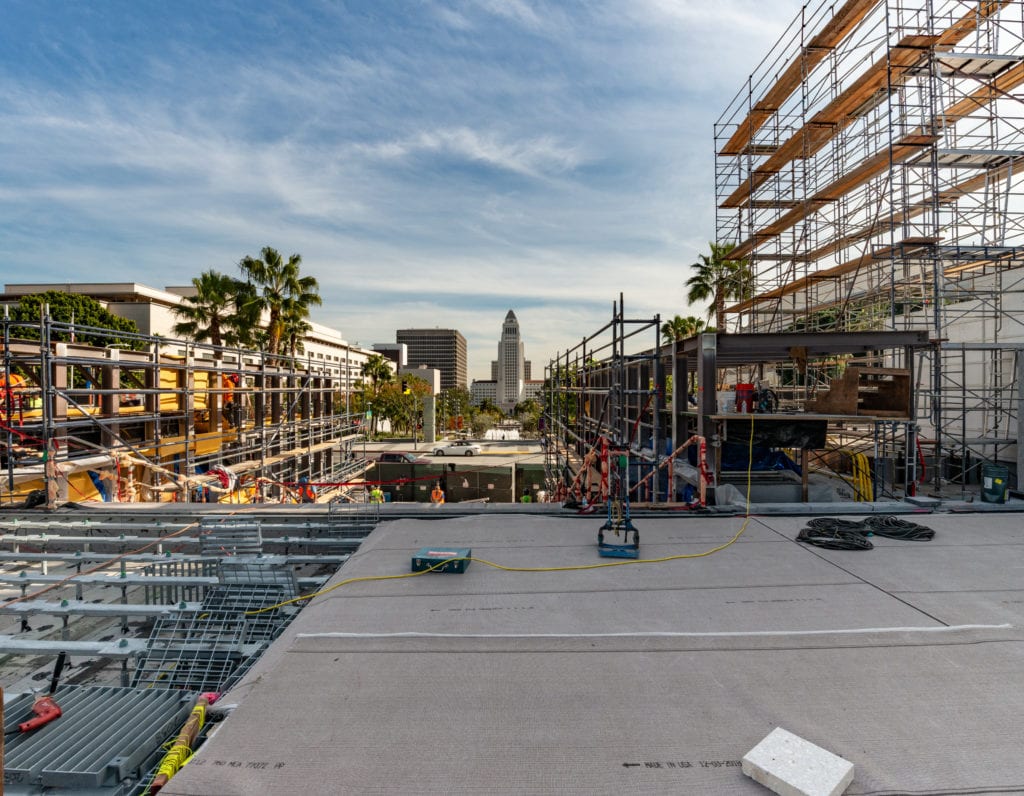 Pioneering Raised Floor System Lifts The Music Center Plaza To New ...