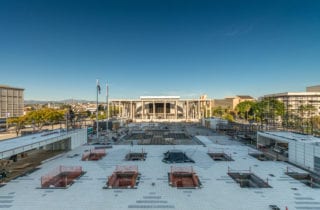 Pioneering Raised Floor System Lifts The Music Center Plaza To New ...