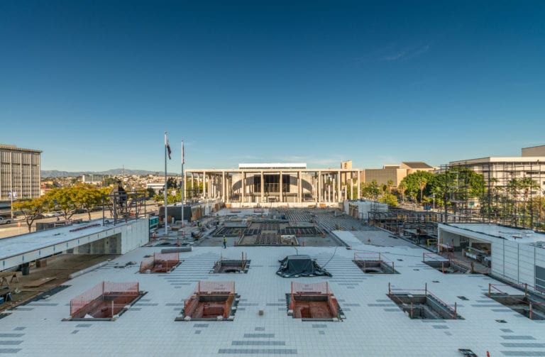 Pioneering Raised Floor System Lifts The Music Center Plaza To New ...
