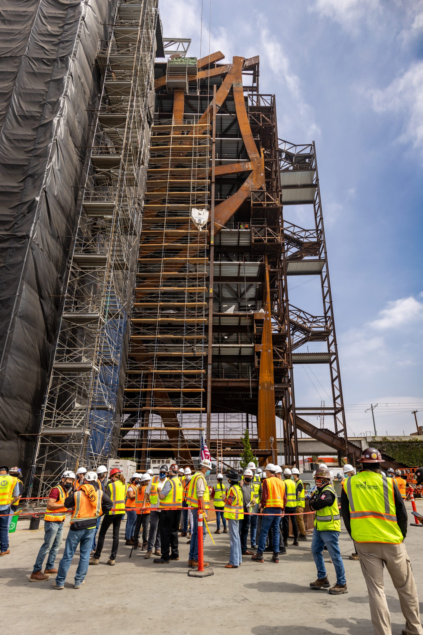 MATT Construction Celebrates Monumental Topping Out at The (W)rapper ...