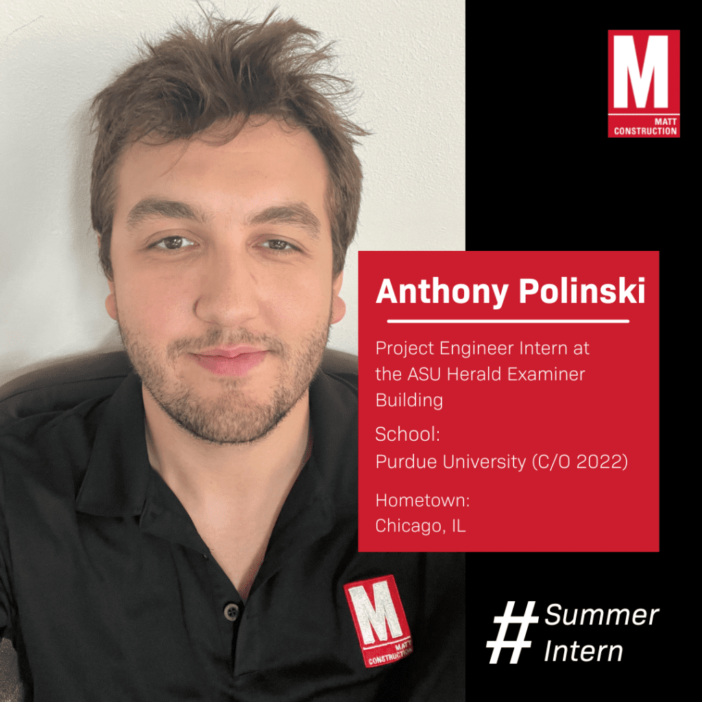 2021 Summer Interns @ MATT: Part One - Blog - MATT Construction