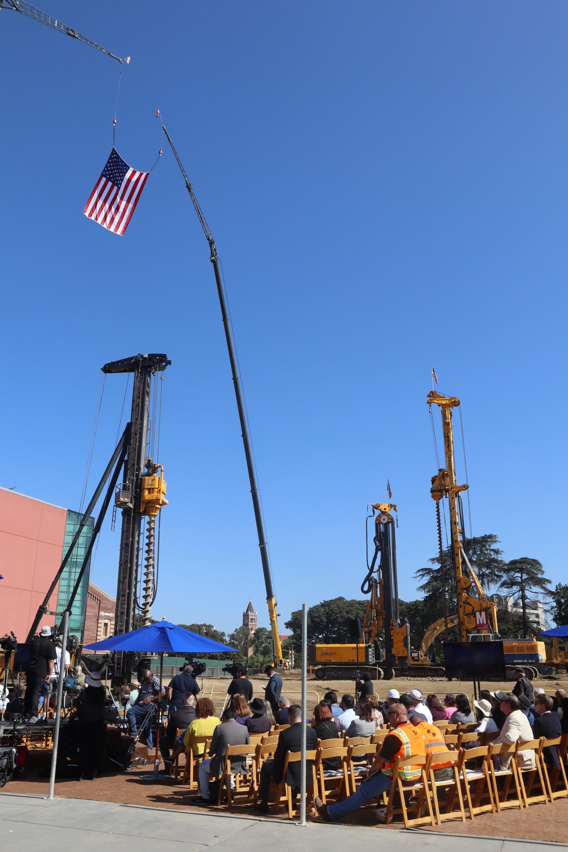 Groundbreaking at California Science Center's Samuel Oschin Air and ...