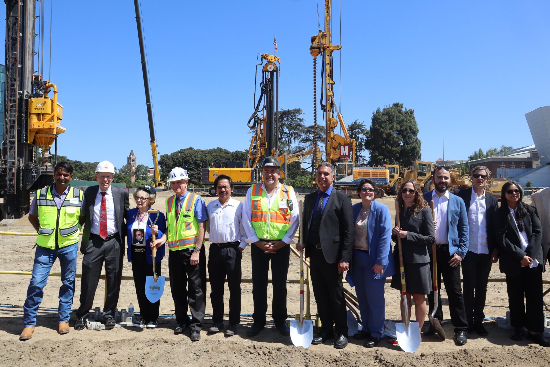 Groundbreaking at California Science Center's Samuel Oschin Air and ...