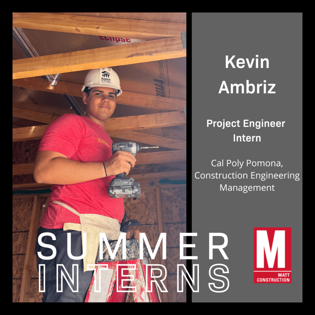 2022 Summer Interns @ MATT - Blog - MATT Construction