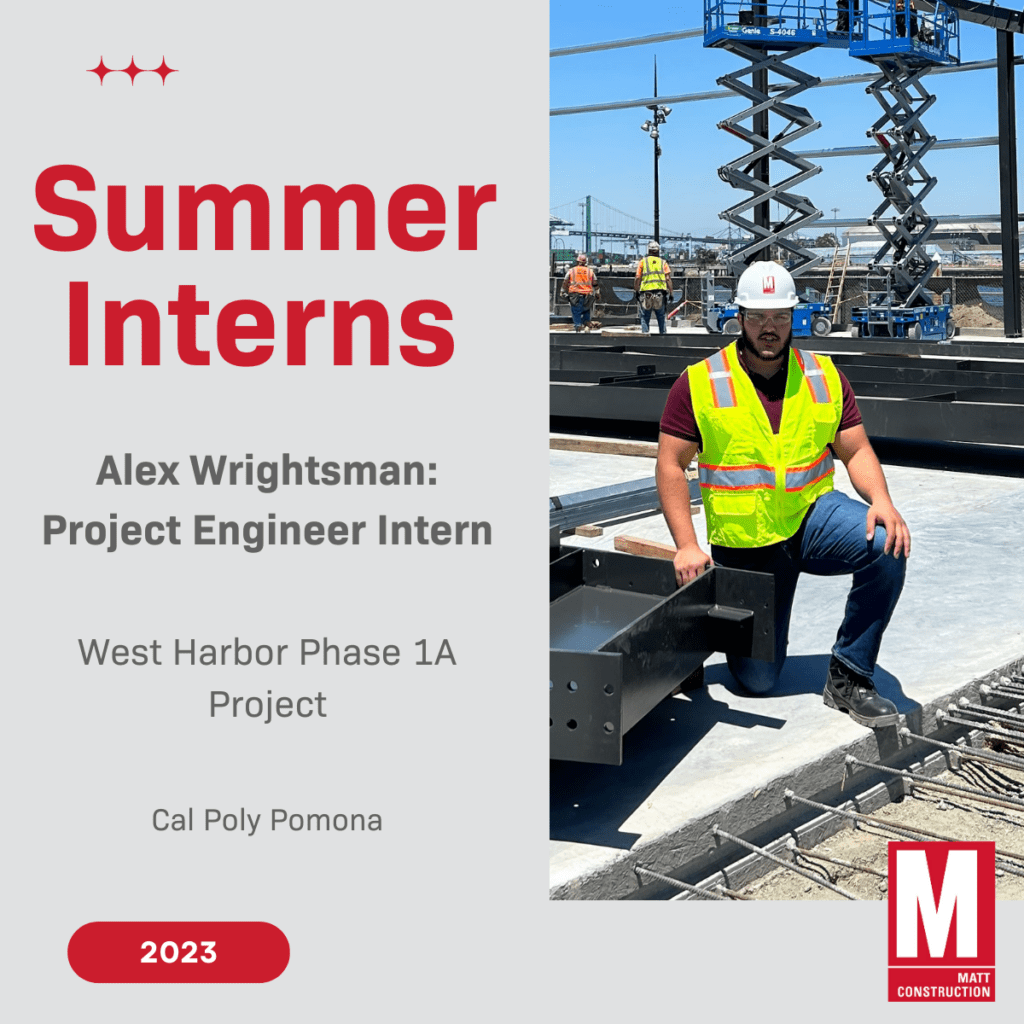 2023 Summer Interns @ MATT - Blog - MATT Construction