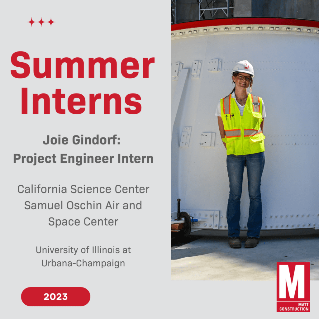2023 Summer Interns @ MATT - Blog - MATT Construction
